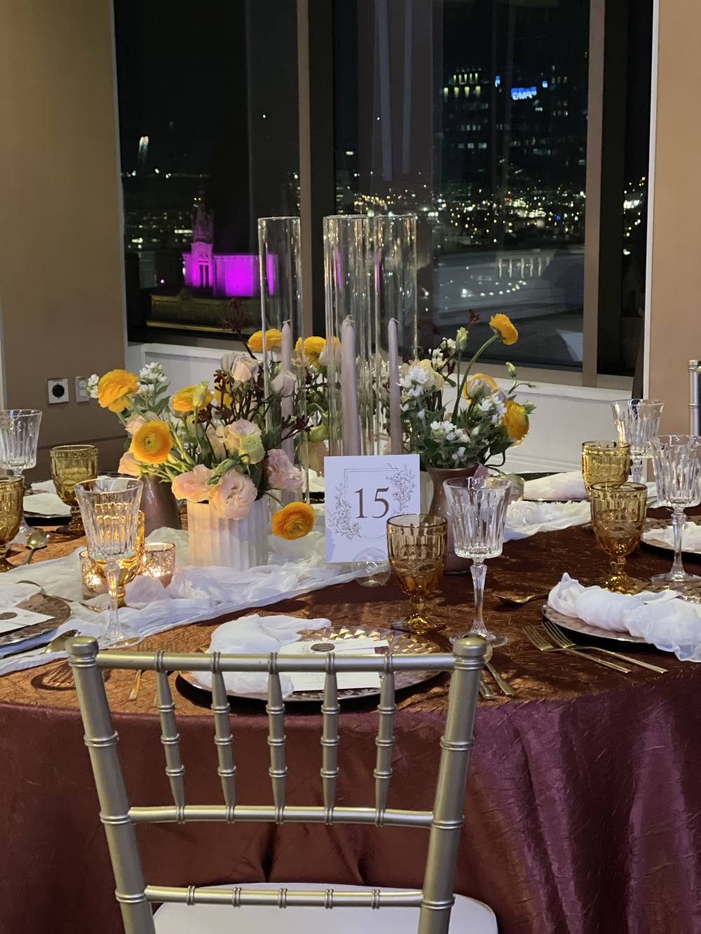 Pantone Color Luxury Wedding Decor The Westin Ottawa – Sizzle with Decor