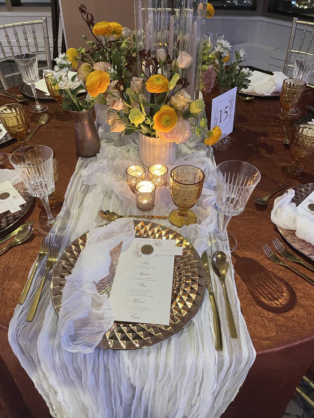 Pantone Color Luxury Wedding Decor The Westin Ottawa – Sizzle with Decor