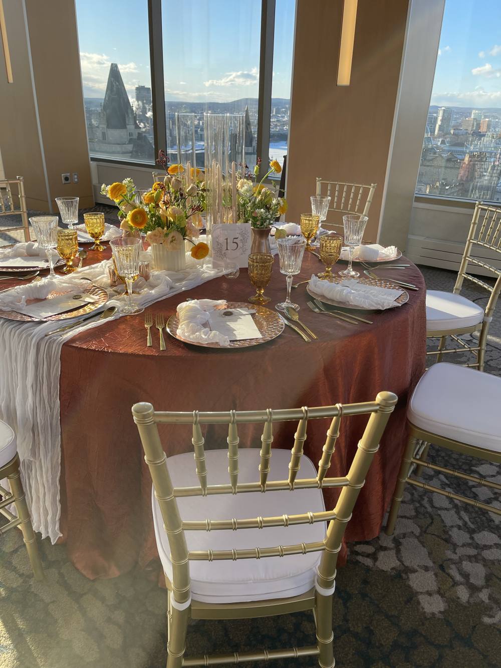 Pantone Color Luxury Wedding Decor The Westin Ottawa – Sizzle with Decor