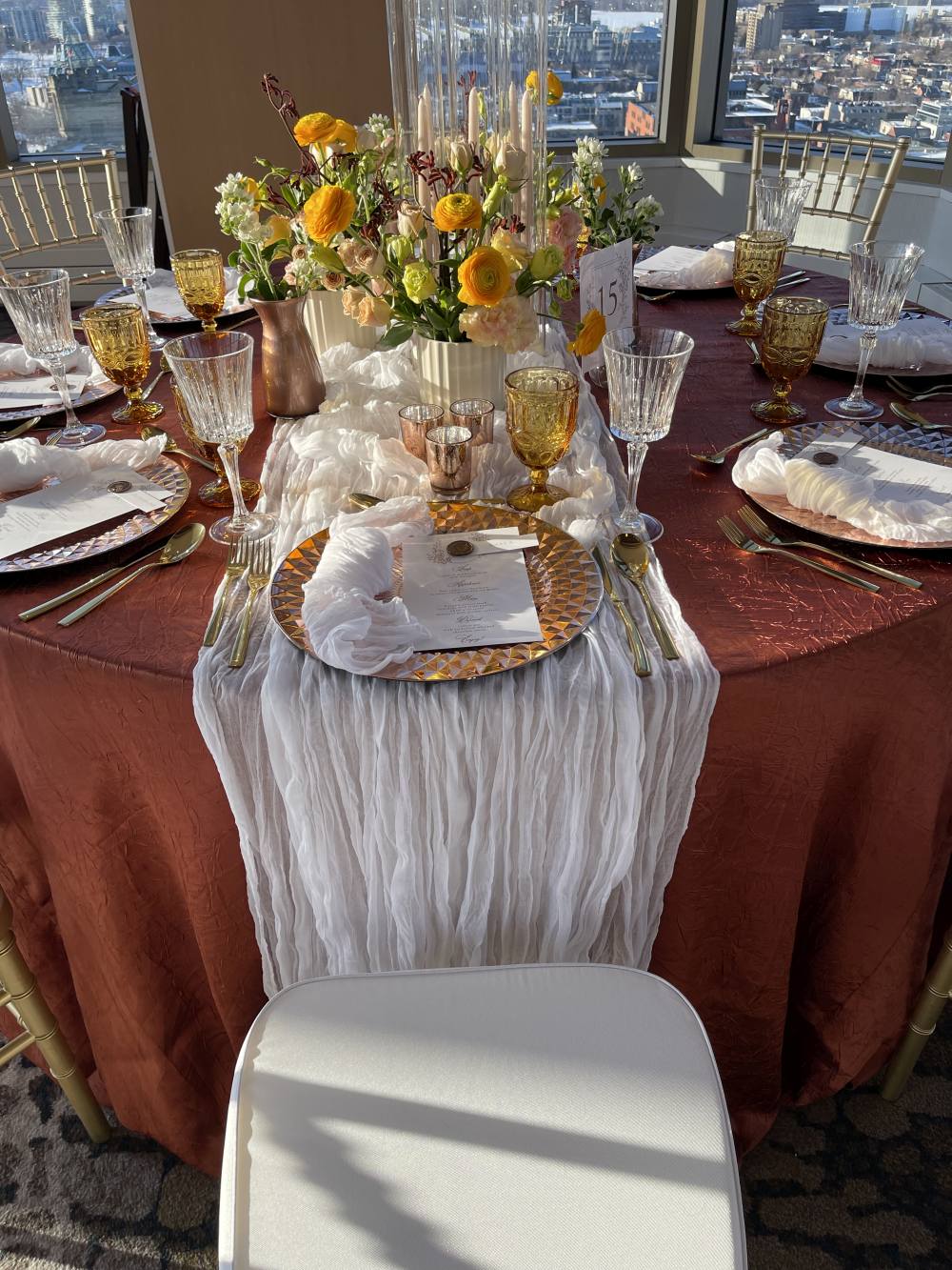 Pantone Color Luxury Wedding Decor The Westin Ottawa – Sizzle with Decor