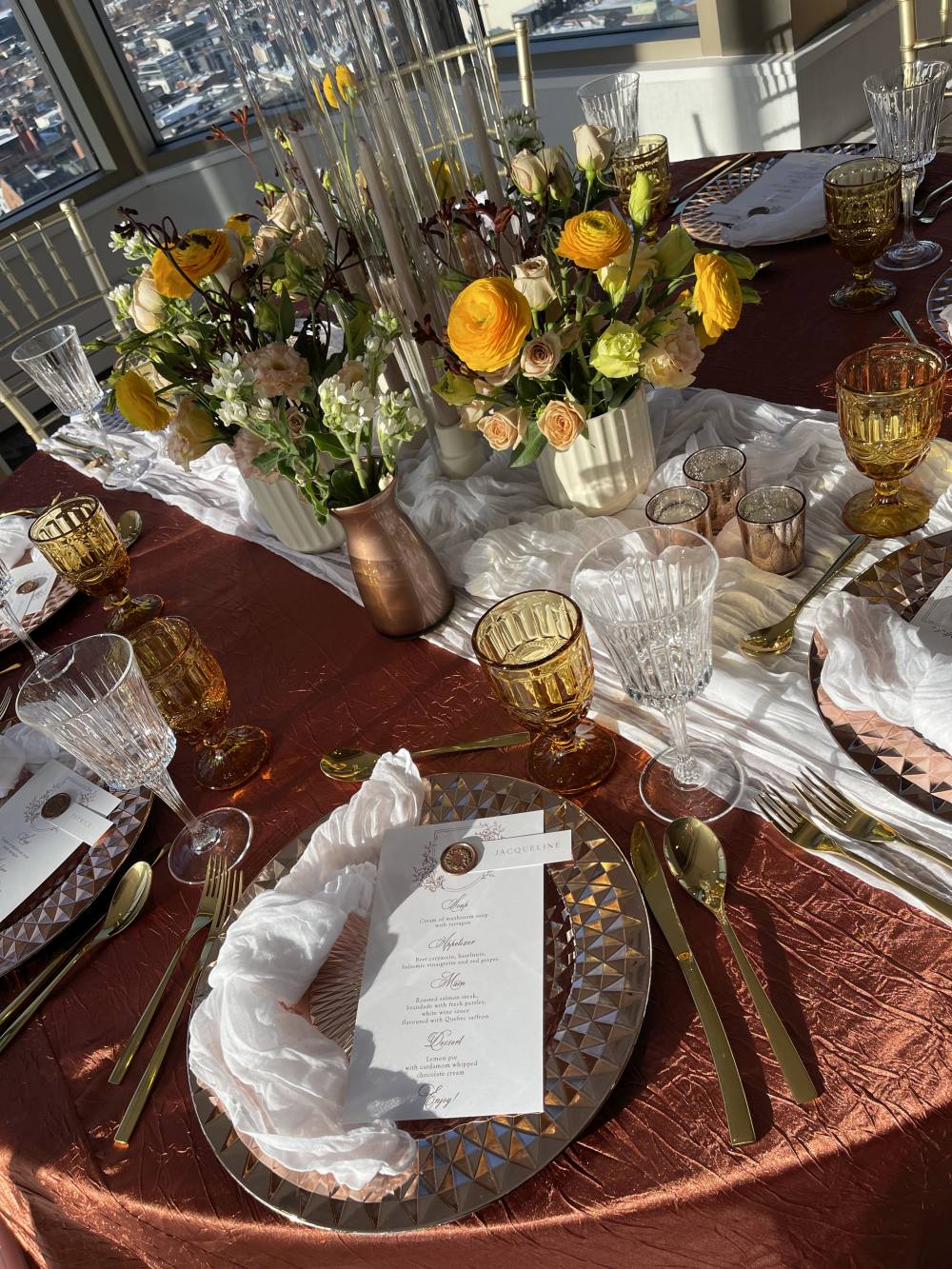 Pantone Color Luxury Wedding Decor The Westin Ottawa – Sizzle with Decor