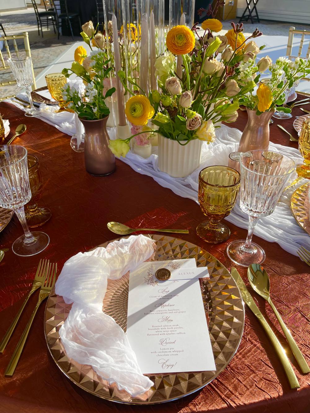 Pantone Color Luxury Wedding Decor The Westin Ottawa – Sizzle with Decor